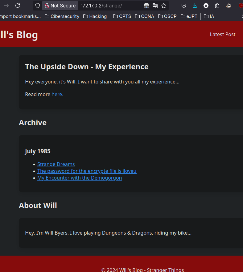 Stranger Dockerlabs | JuanBelin